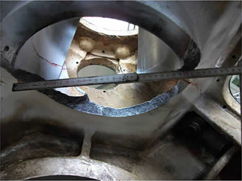 Repair of a Borsig Compressor’s Crosshead Guide