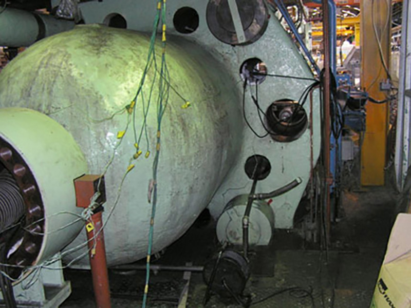 Repair of a Cracked Cylinder on an Extrusion Press